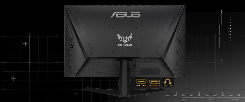 ASUS TUF GAMING VG249Q1A 23.8 inç 165 Hz 1Ms IPS Adaptive Sync Full HD ...