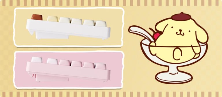 AKKO Pompompurin 5108B Plus Pembe Gaming Klavye - Laptop.Com.TR
