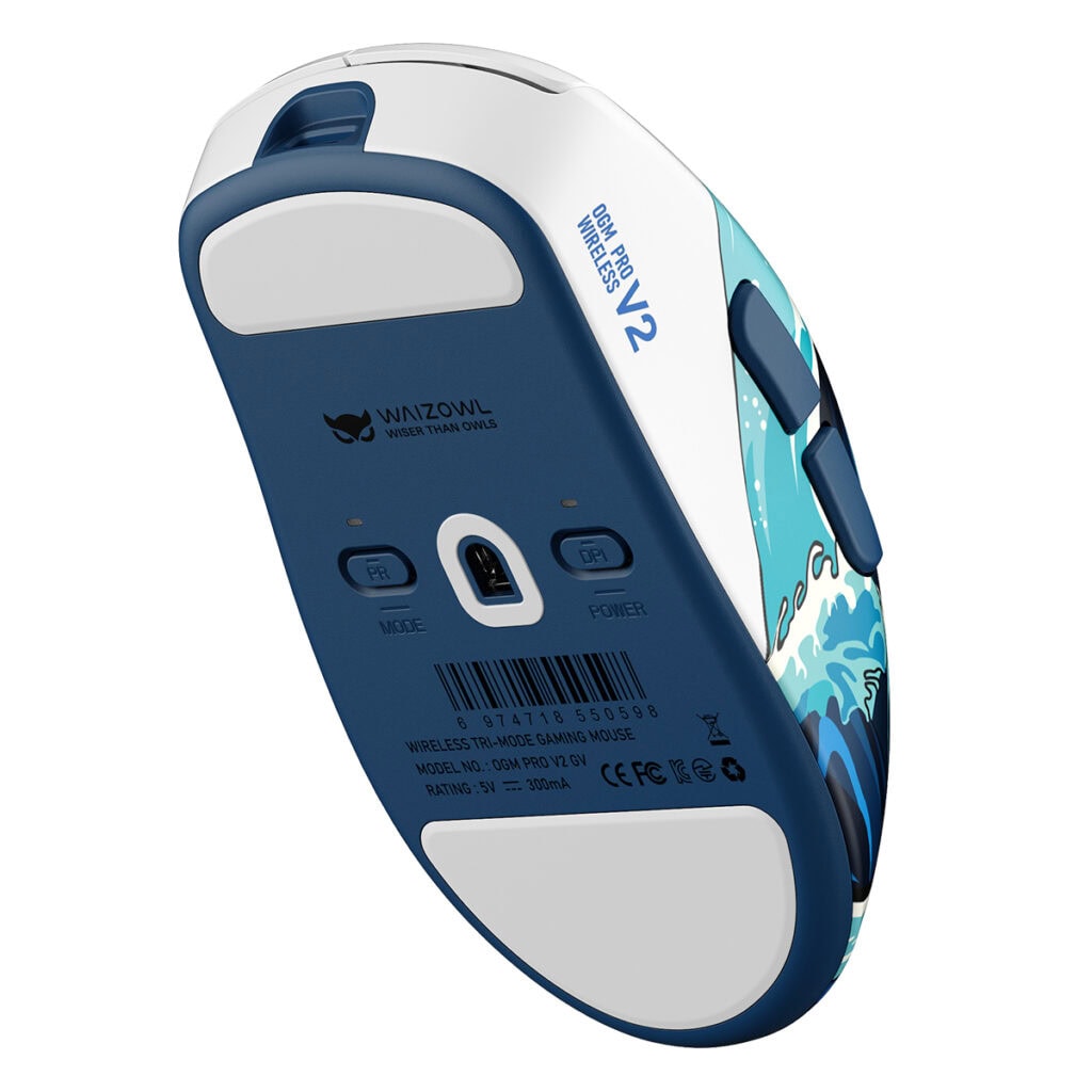 WAIZOWL OGM Pro v2 Kanagawa Wave Gaming Mouse - Laptop.Com.TR