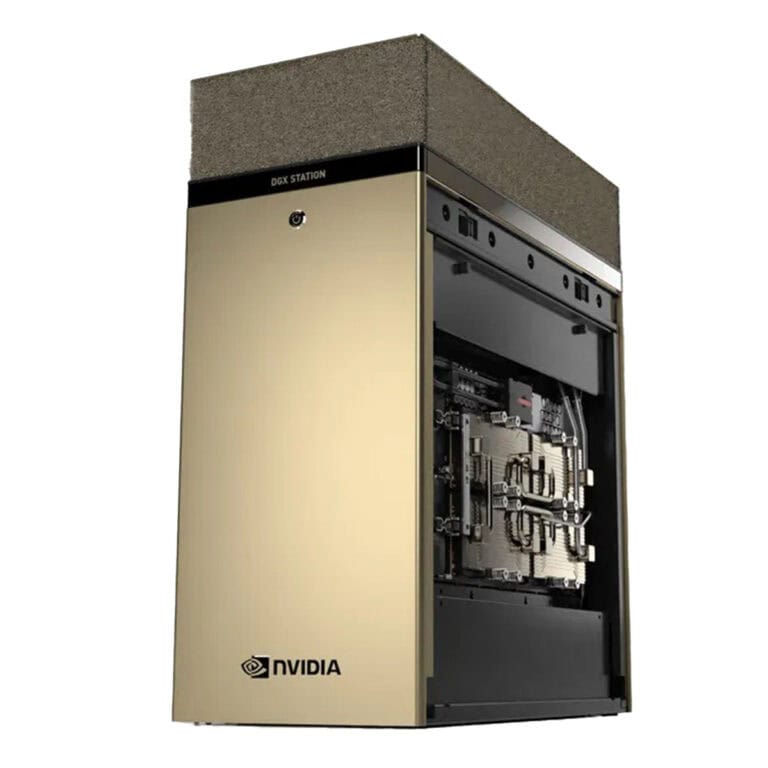 NVIDIA DGX Station Masaüstü Süper Bilgisayar - Laptop.Com.TR
