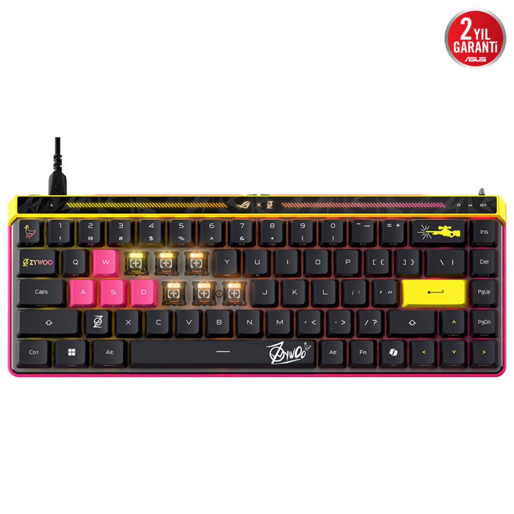 ASUS ROG Falchion Ace HFX ZywOo %65 Gaming Klavye - Laptop.Com.TR