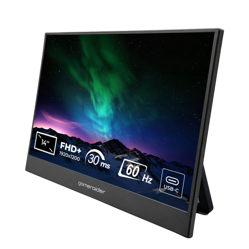 GameRaider P14 14 inç 60Hz Full HD+ IPS Taşınabilir Monitör - 2 Yıl ...